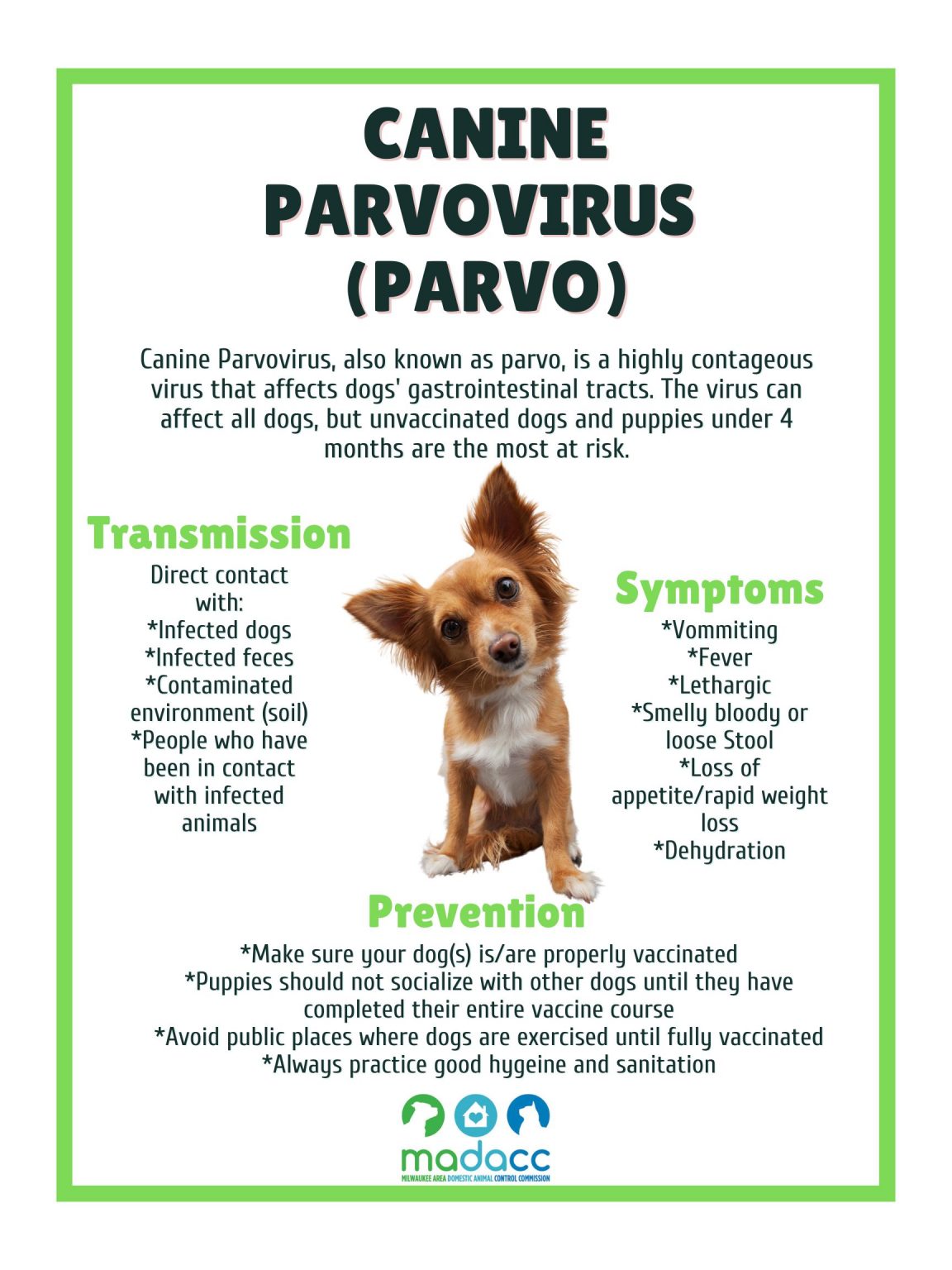 MADACC Milwaukee Area Domestic Animal Control Commission