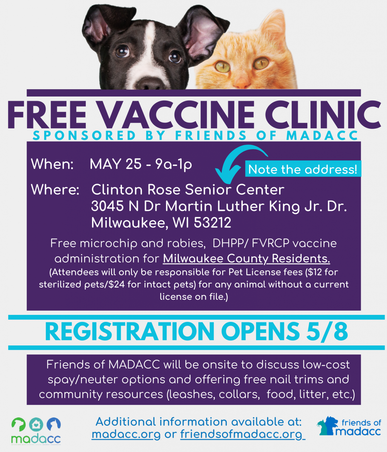 MADACC Milwaukee Area Domestic Animal Control Commission